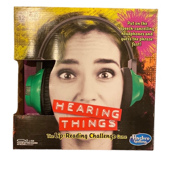 Hasbro | Toys | Hasbro The Lip Reading Challenge Game New | Poshmark